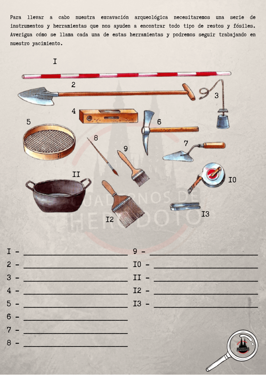 Taller de arqueología para trabajar las fuentes históricas – Cuadernos ...