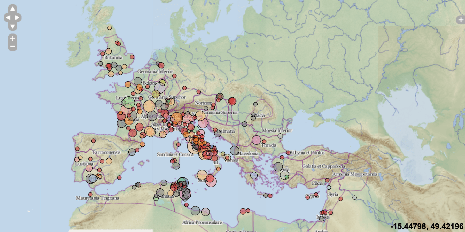 Mapas interactivos para trabajar el Imperio Romano en el aula ...